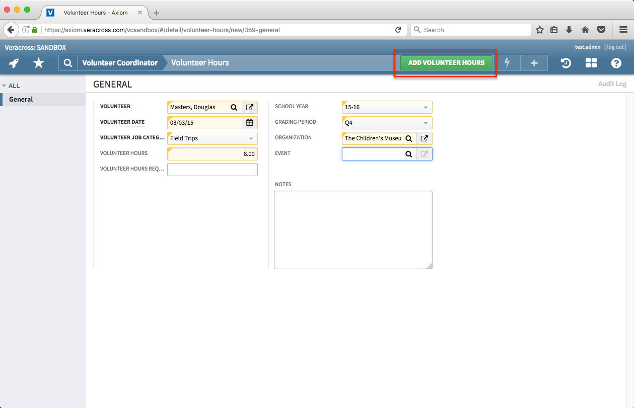 Volunteer Module Overview