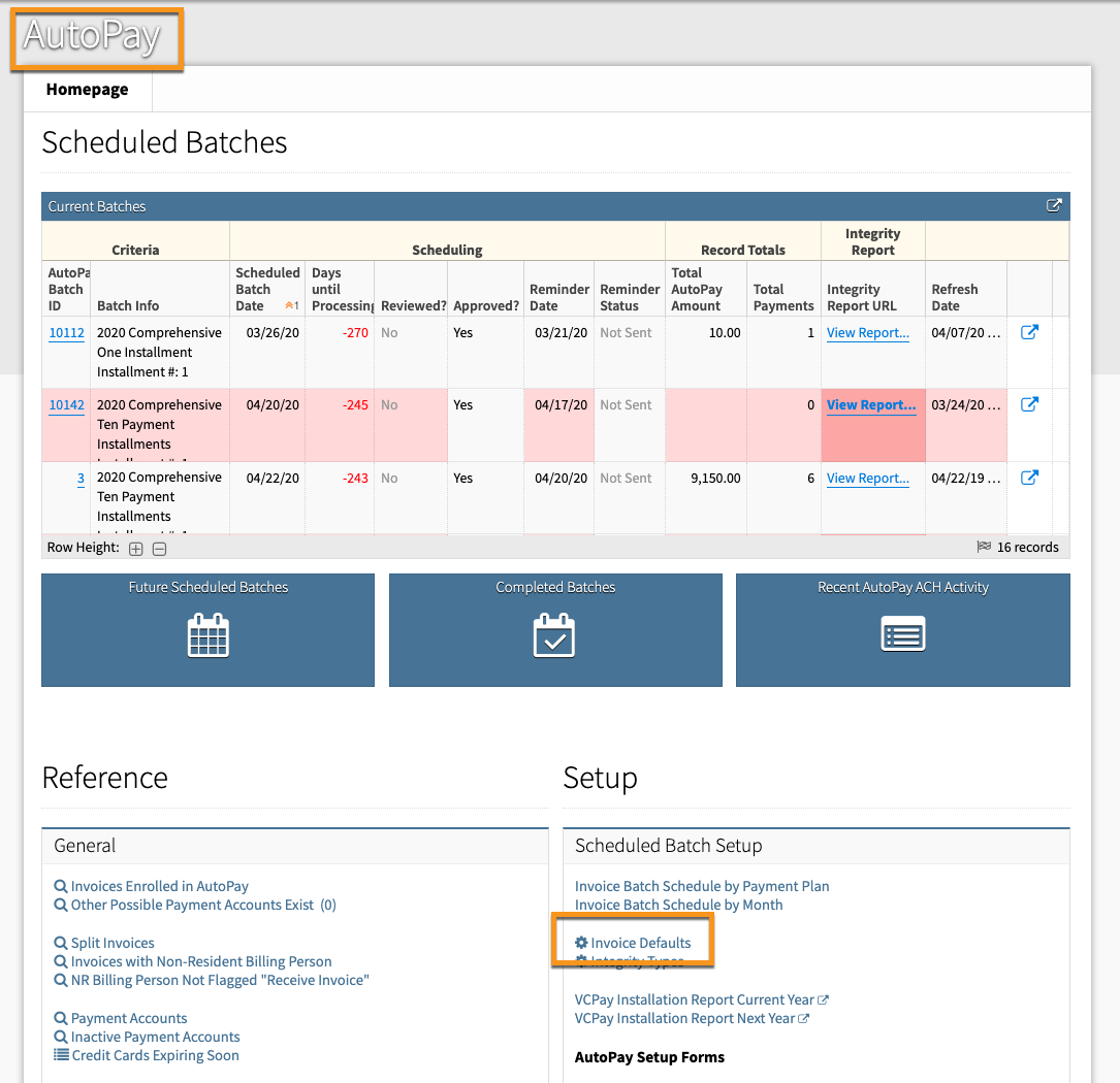 AutoPay Automatic Approval
