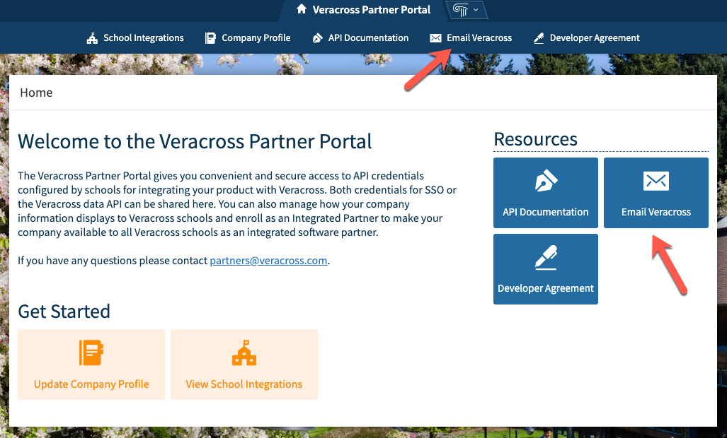 Can Veracross support provide programming assistance for schools or vendors implementing an API ...