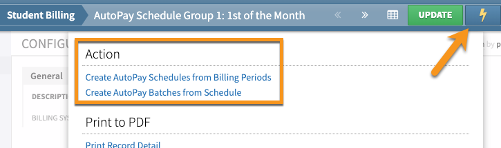 AutoPay Schedule Builder for Student Billing - Axiom