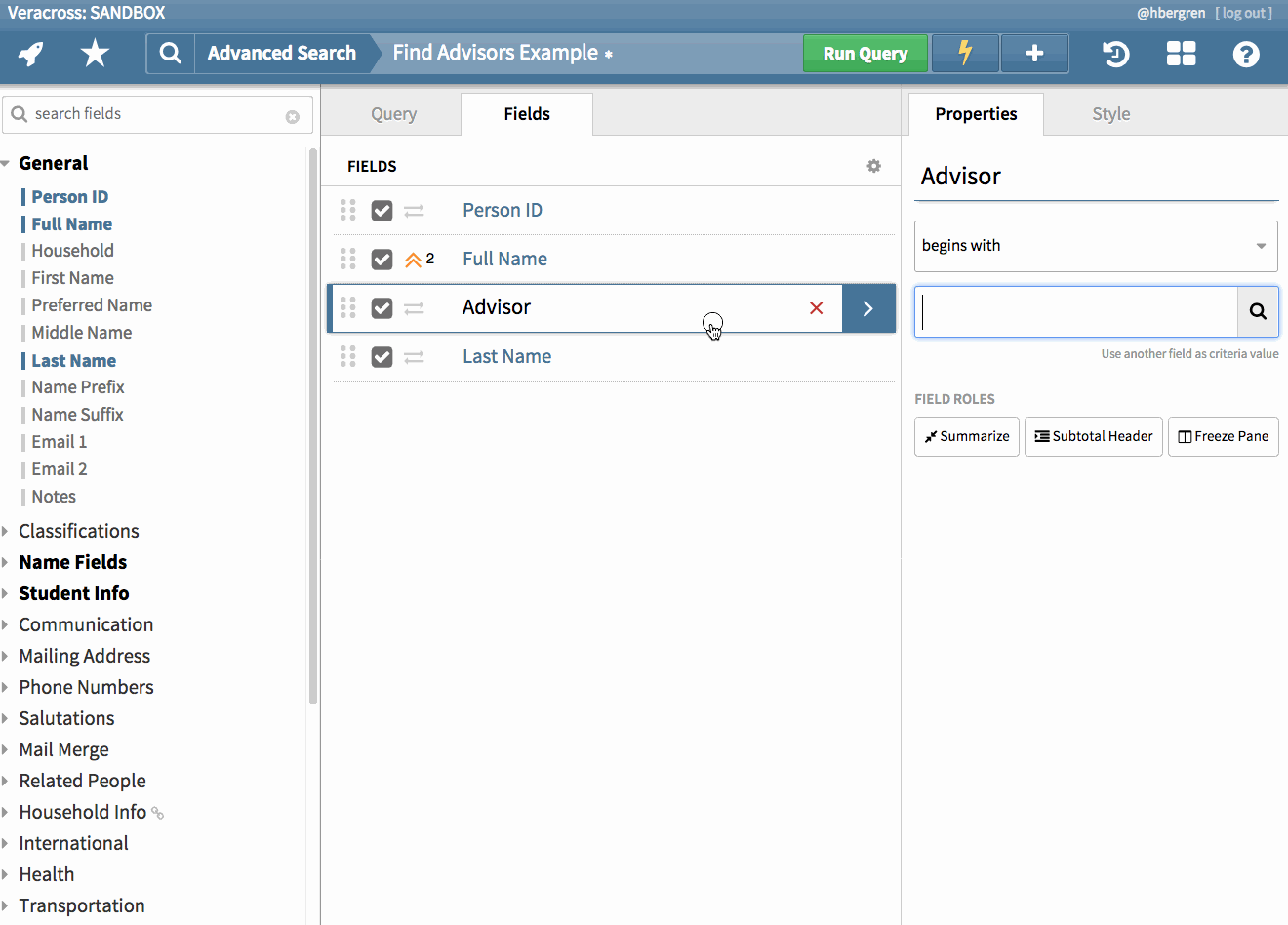 Building Basic Queries