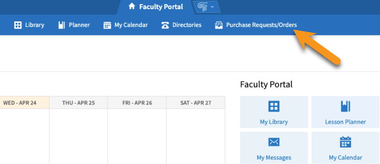 Purchase Requests: Purchase Requests Portal Configuration