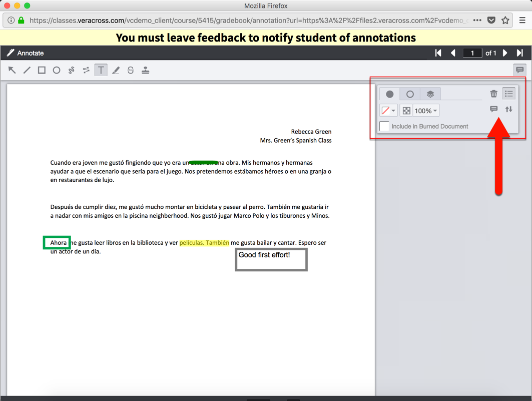 Assignment Annotations