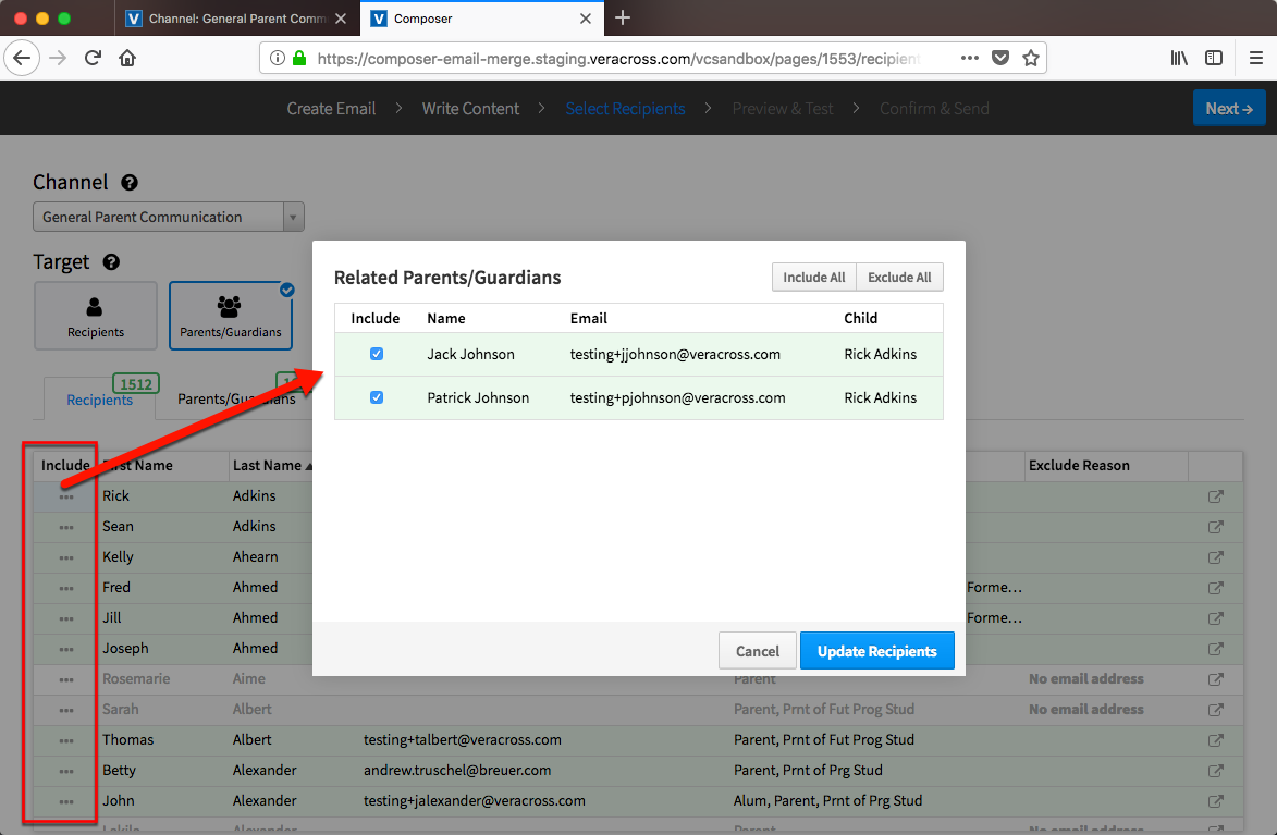 Emails with Customized Merge Data