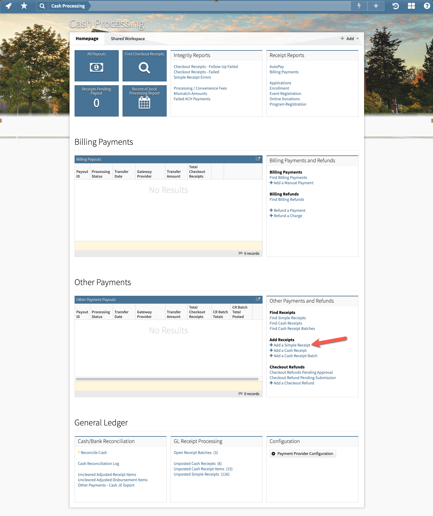 How to Enter a Miscellaneous Simple Receipt - Axiom