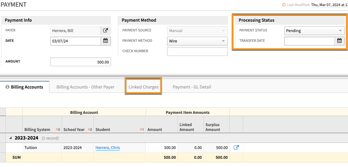 How to add a Manual Payment