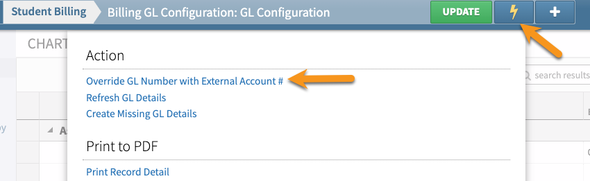 Configure General Ledger Accounts with Student Billing - Axiom
