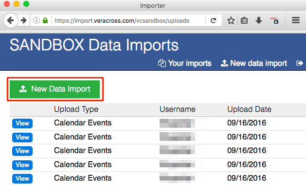 Data Importer Overview