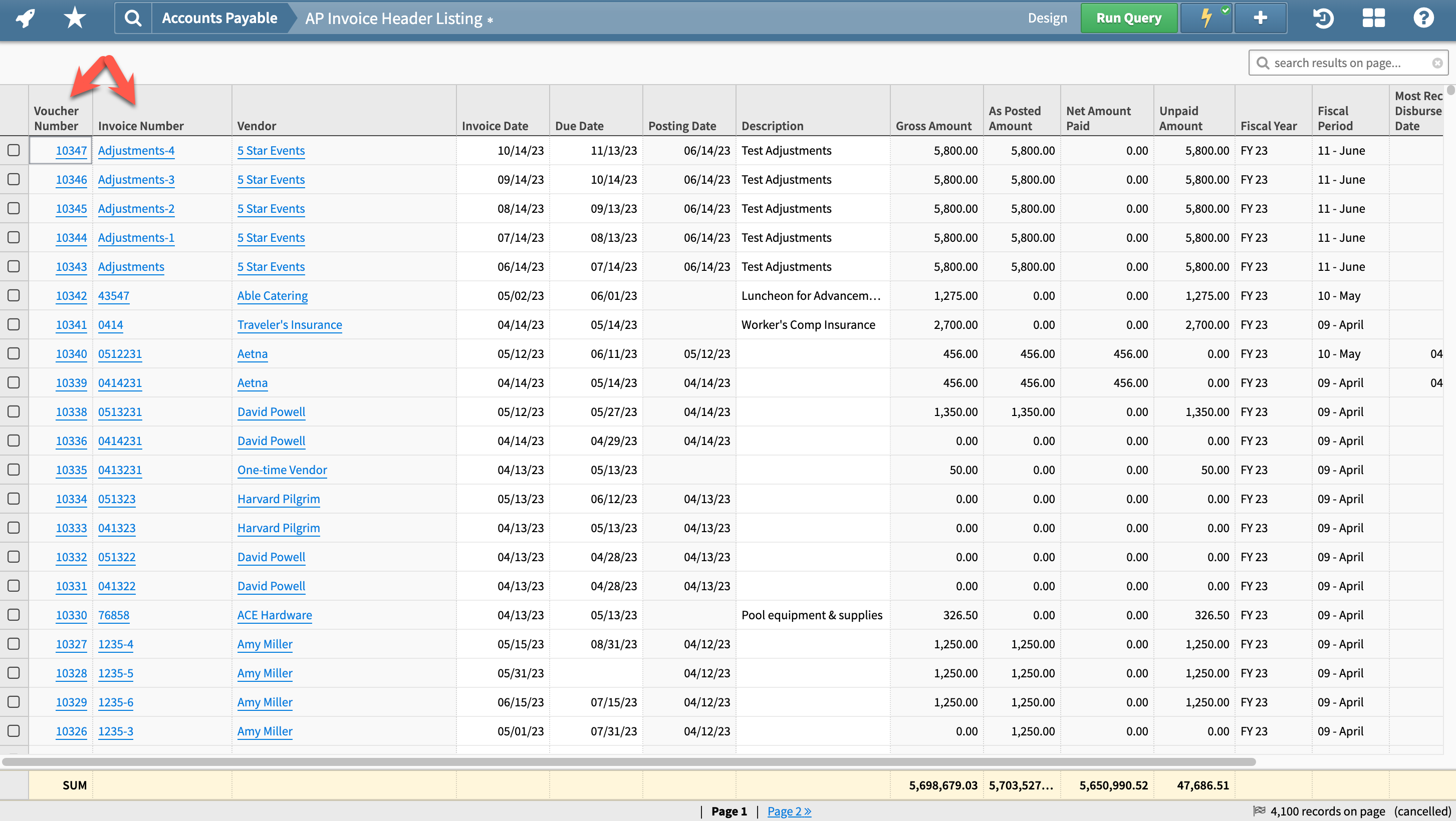 Correcting AP Invoice GL Accounts in AP-Axiom
