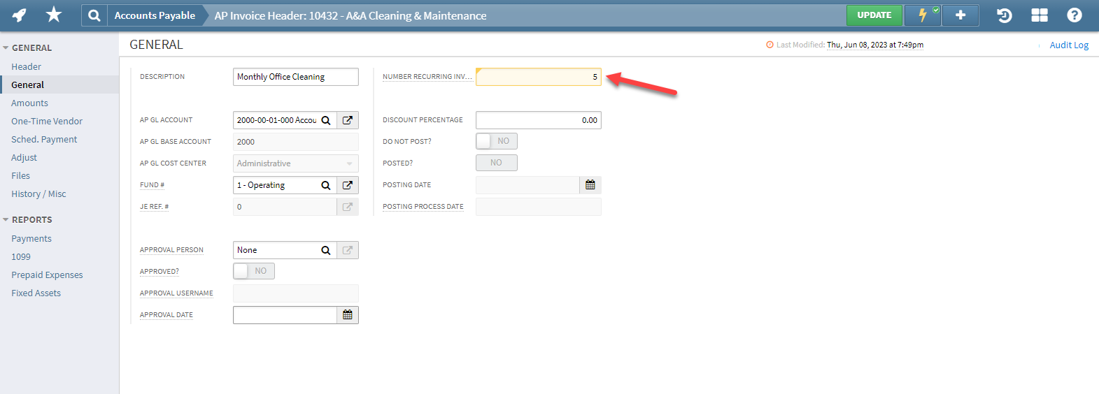 How to create Recurring AP Invoices in AP -Axiom