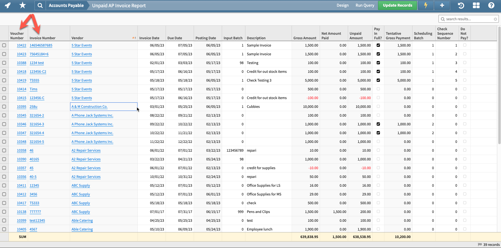 Scheduling and Unscheduling Vendor Invoice Payments AP Axiom