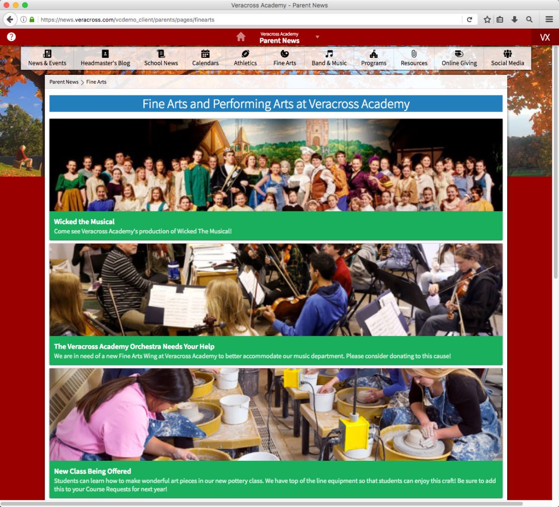 Additional Portal Screen Examples