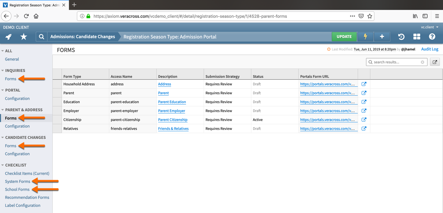 Admissions Portal 3.0 Overview