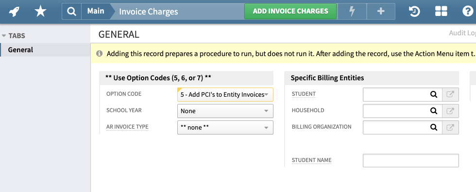 Overview of Moving Charges onto an Invoice