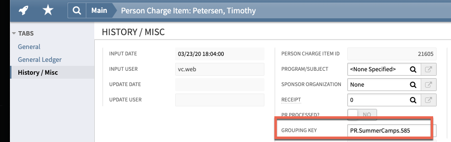 Overview of Creating Charge Items Manually