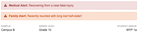 Emergency Profile Document