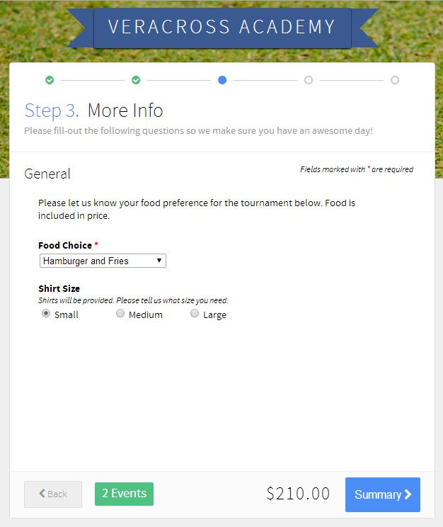 Online Event Registration Overview