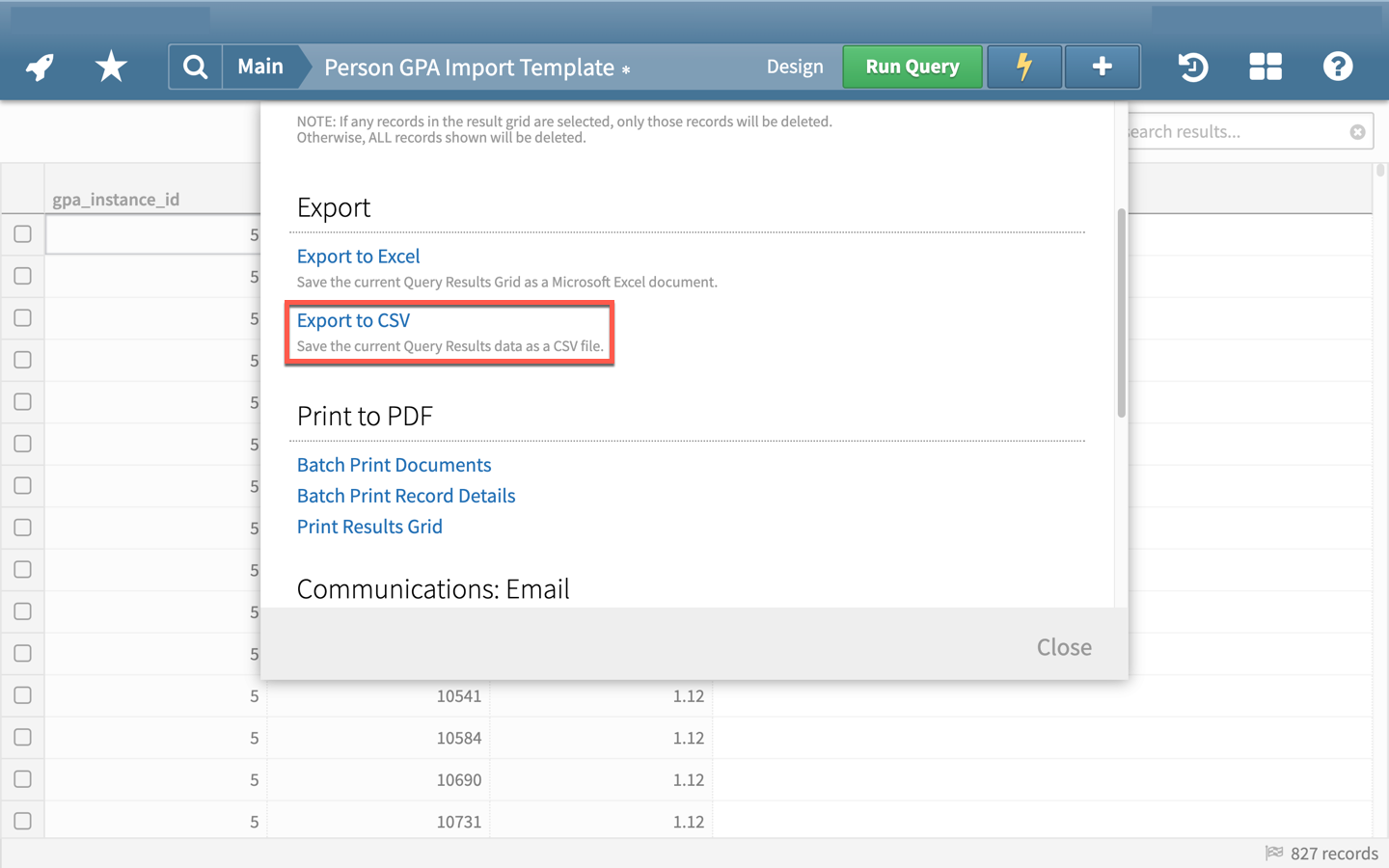Posting and Locking GPAs