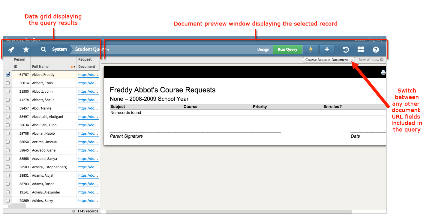 Properties and Visualization Options