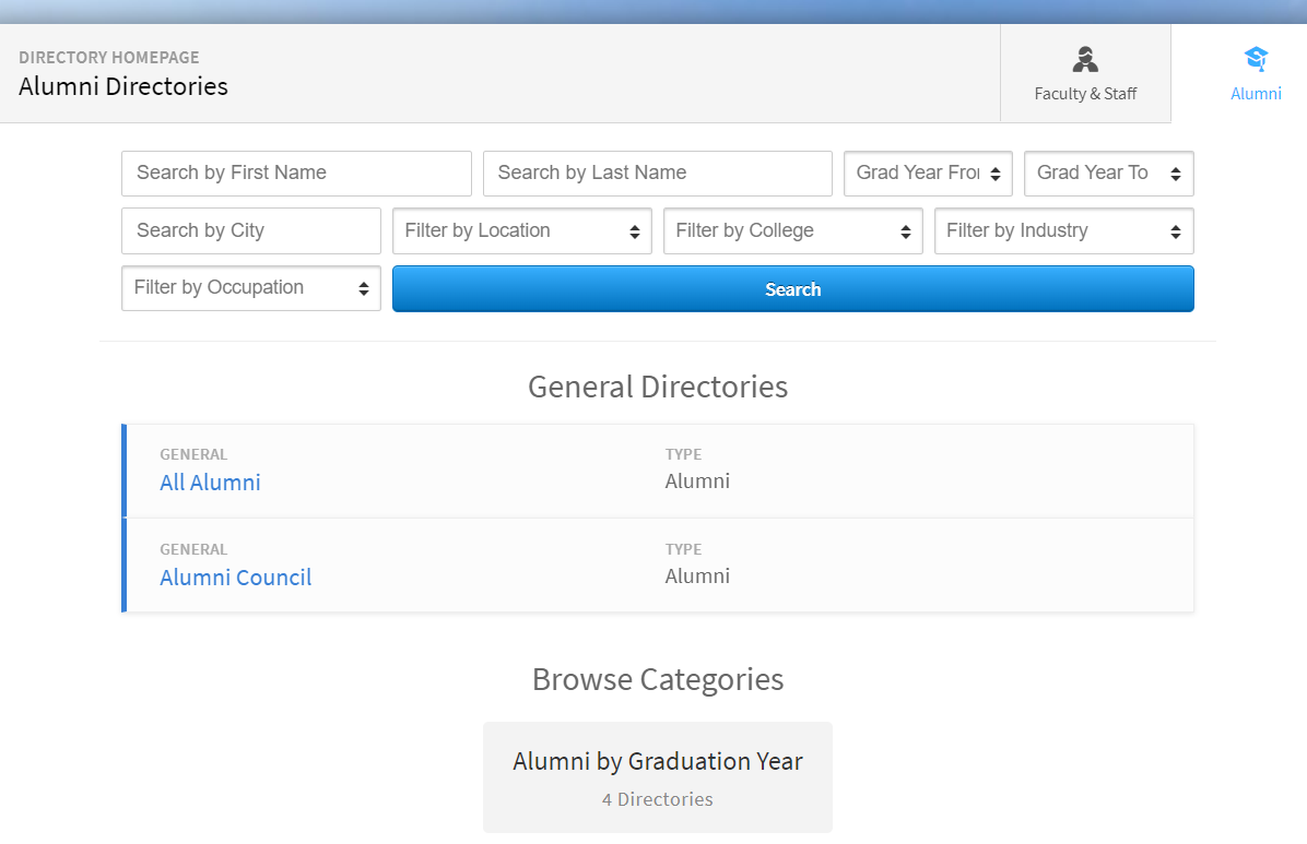 Alumni Portal