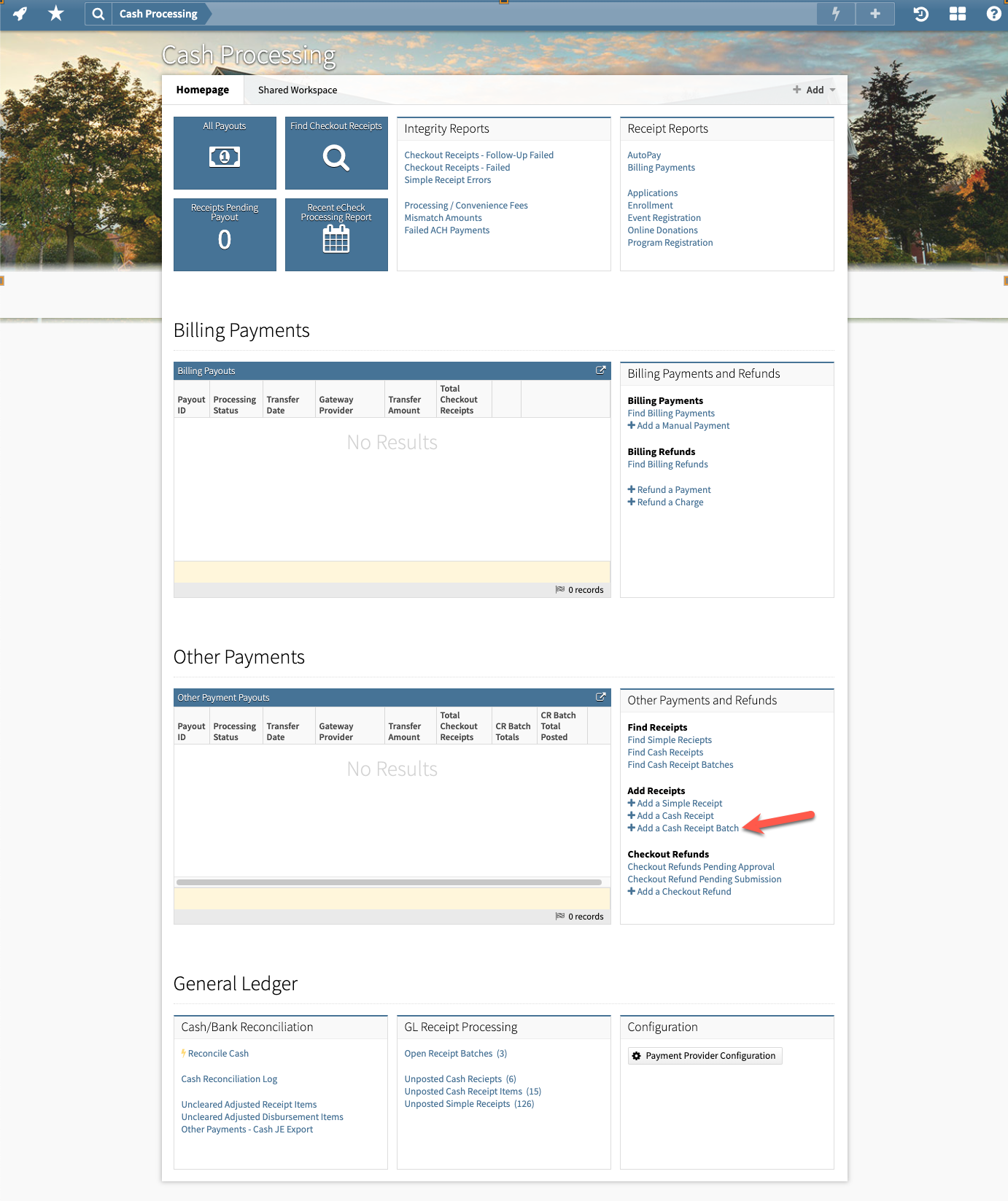 Processing a Cash Receipt Batch - Axiom