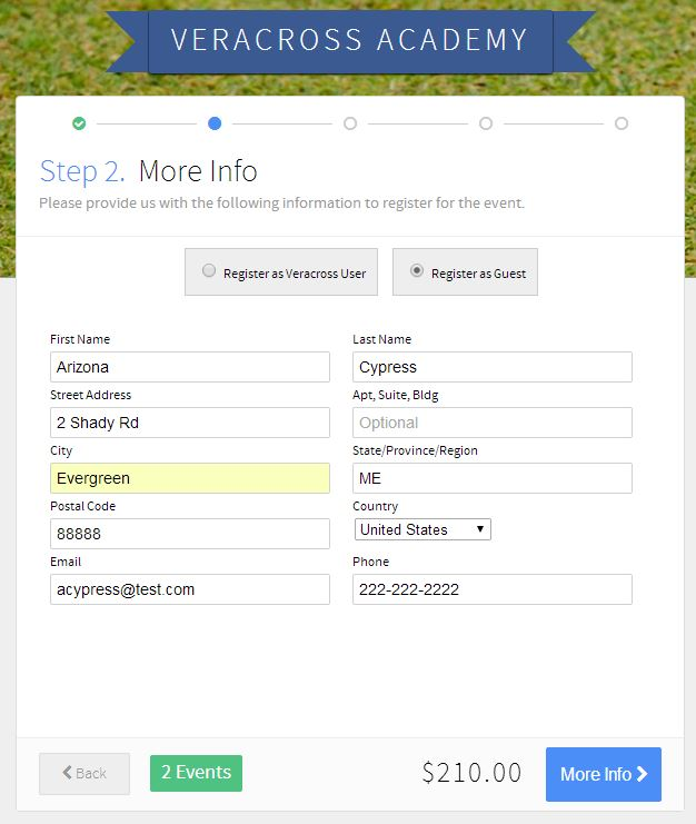 Online Event Registration Overview