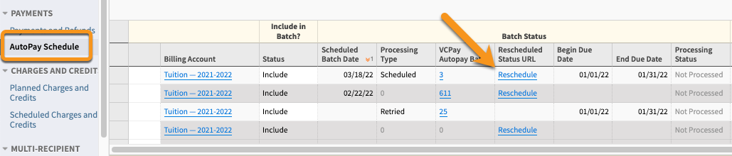 AutoPay On-Demand Batches for Student Billing - Axiom