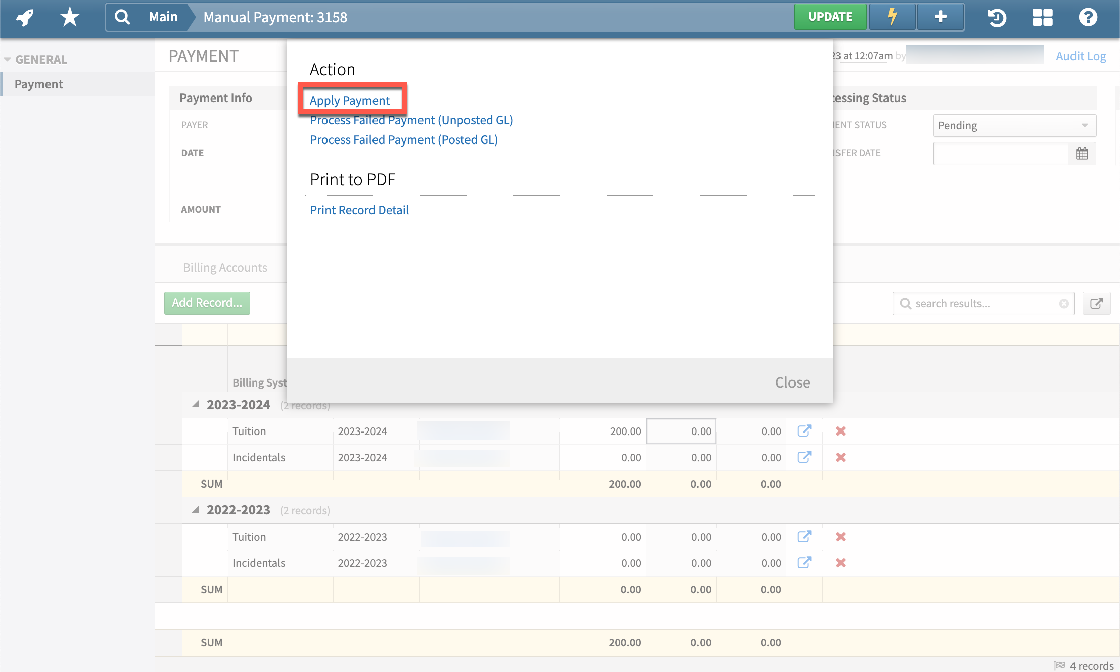 Multi-Recipient Split Billing with Student Billing - Axiom