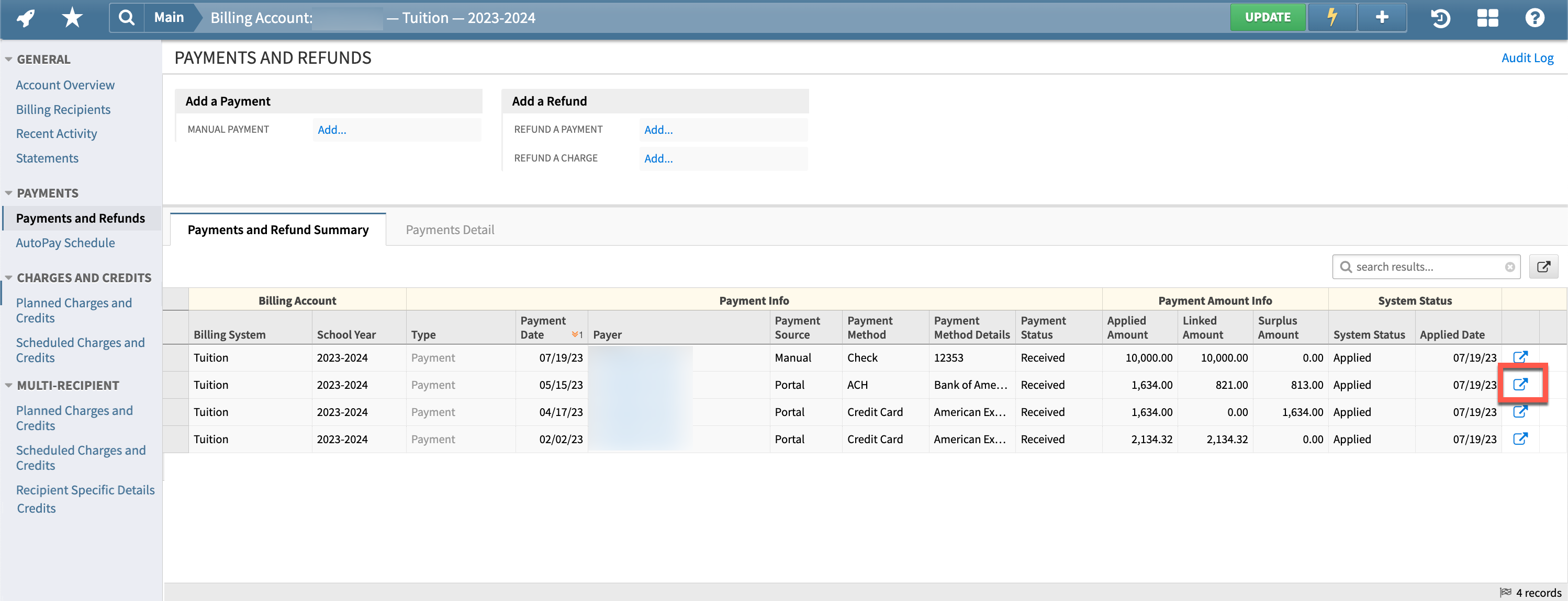 Multi-Recipient Split Billing with Student Billing - Axiom