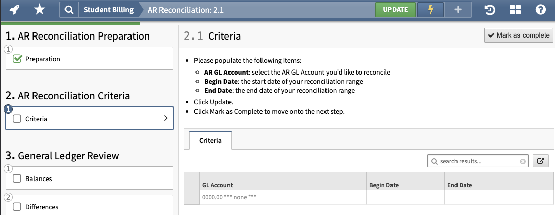 AR Reconciliation Tool