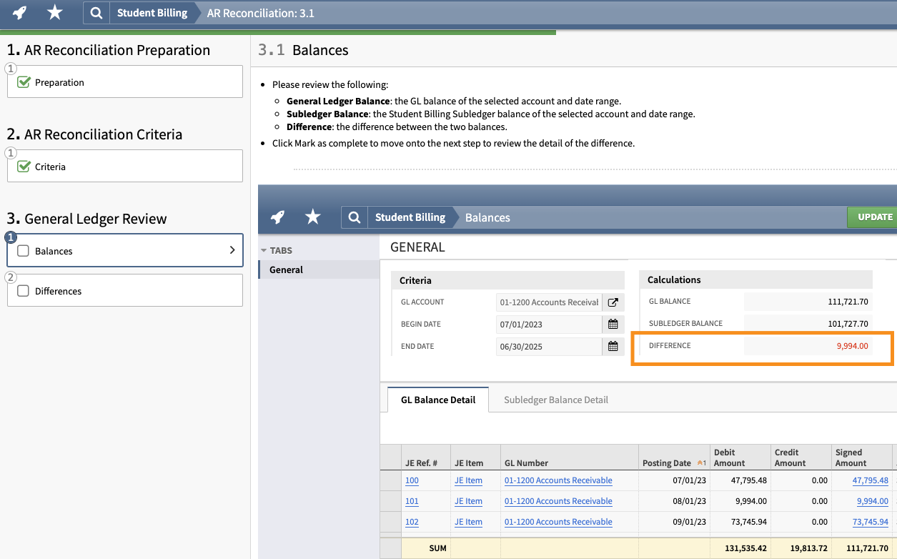 AR Reconciliation Tool