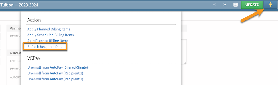 How to Update Single and Shared Billing Recipients to be Multi ...