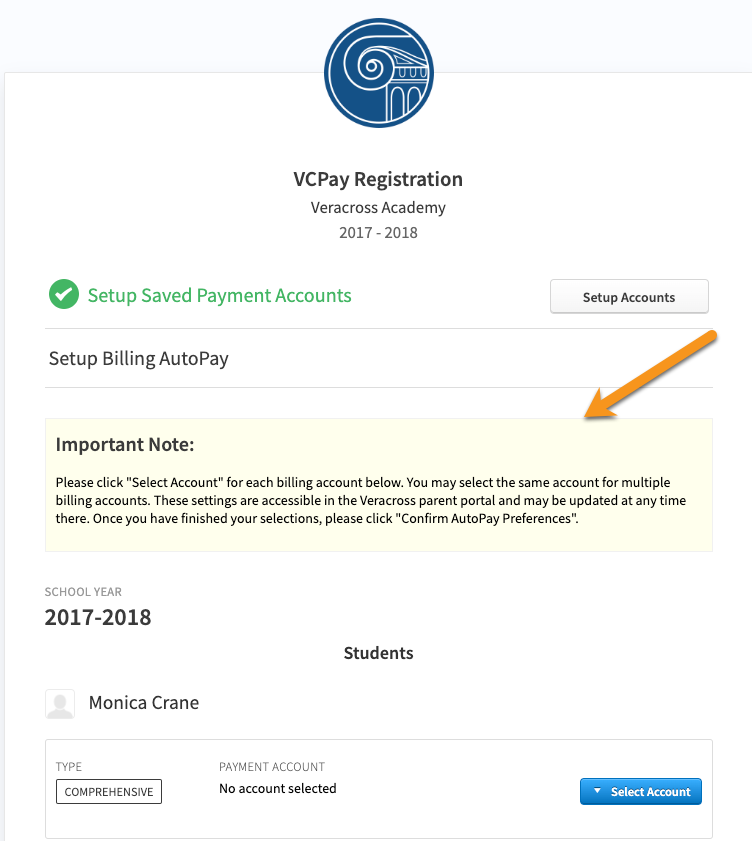 VC Pay Help Text Configuration and Locations
