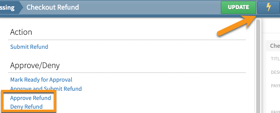 VC Pay Checkout Refunds
