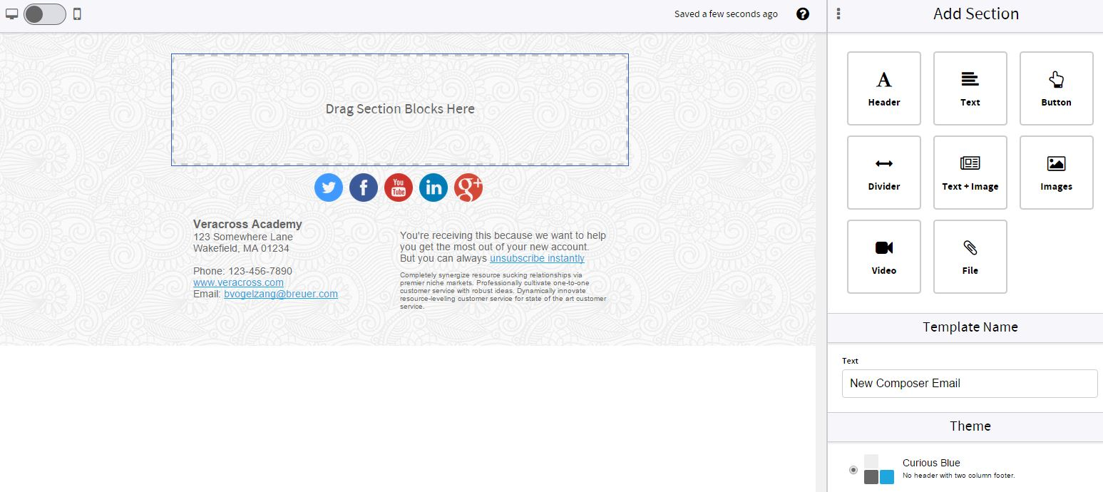 Composer Templates and Themes