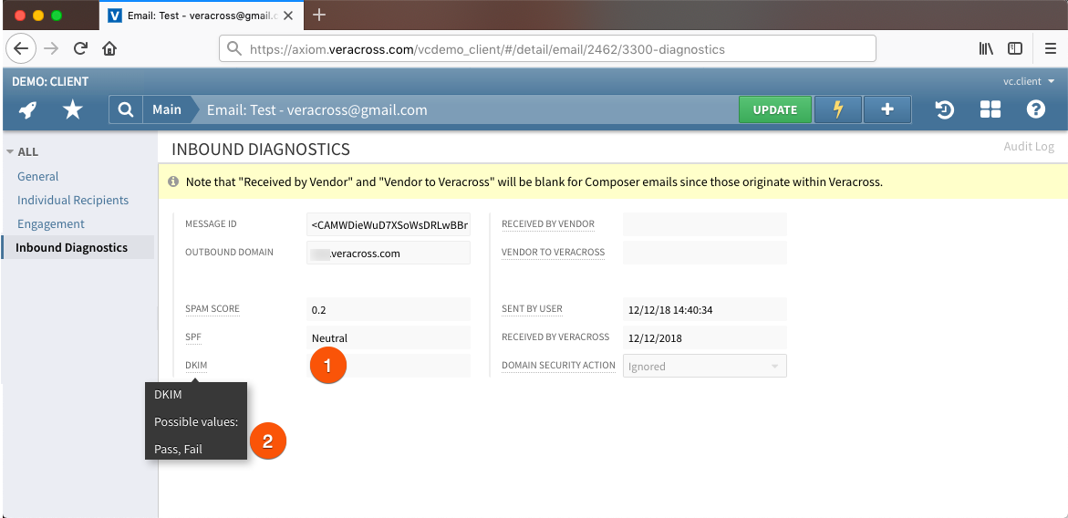 Email Domain Security Check