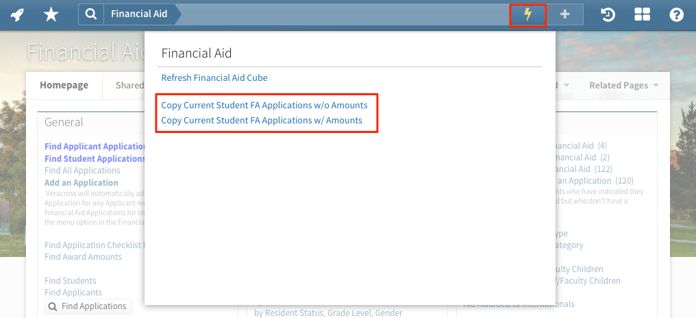 Financial Aid Process Management