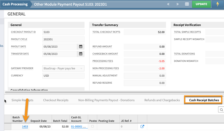 VCPay Other Module Payout Processing with GL-Axiom