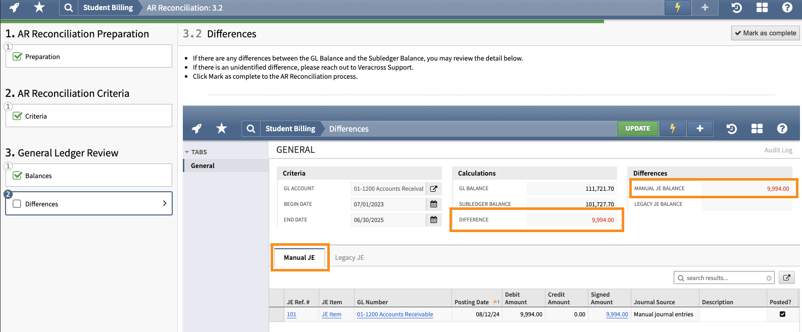 AR Reconciliation Tool
